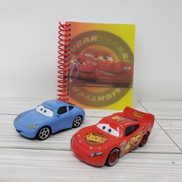 Pixar | Toys | Disney Pixar Die Cast Spiral Notebook Minor Marks Skuffs ...